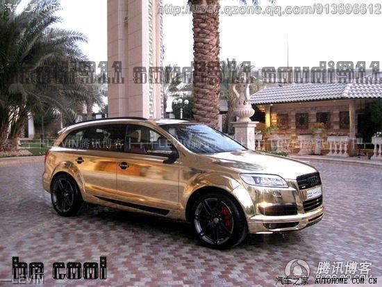 【图】金色的Q7没人提过吗？_奥迪Q7论坛_汽车之家论坛