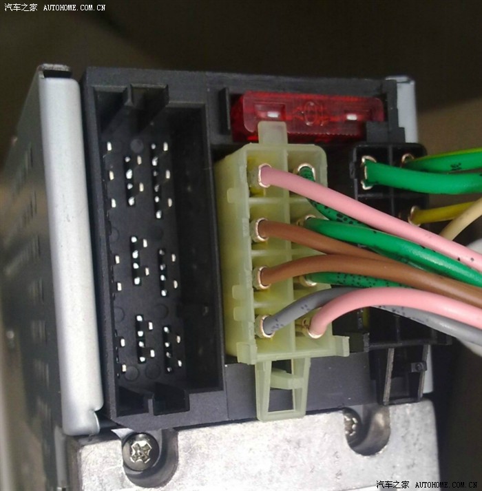 【图】RD9收放机改接线_标致307论坛_汽车之家论坛