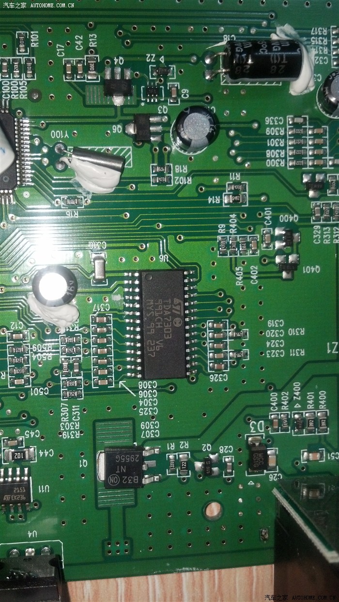 【图】求指点，宏光江苏天宝的CD，那个TDA7303运放怎么改。_五菱宏光论坛_汽车之家论坛